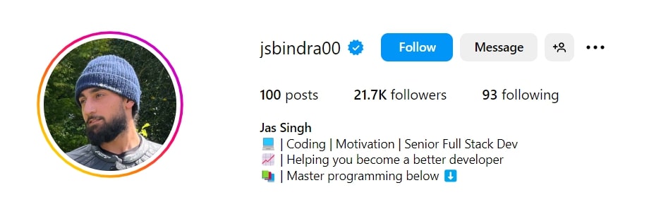 Must Follow Instagram Accounts for Developers in 2024